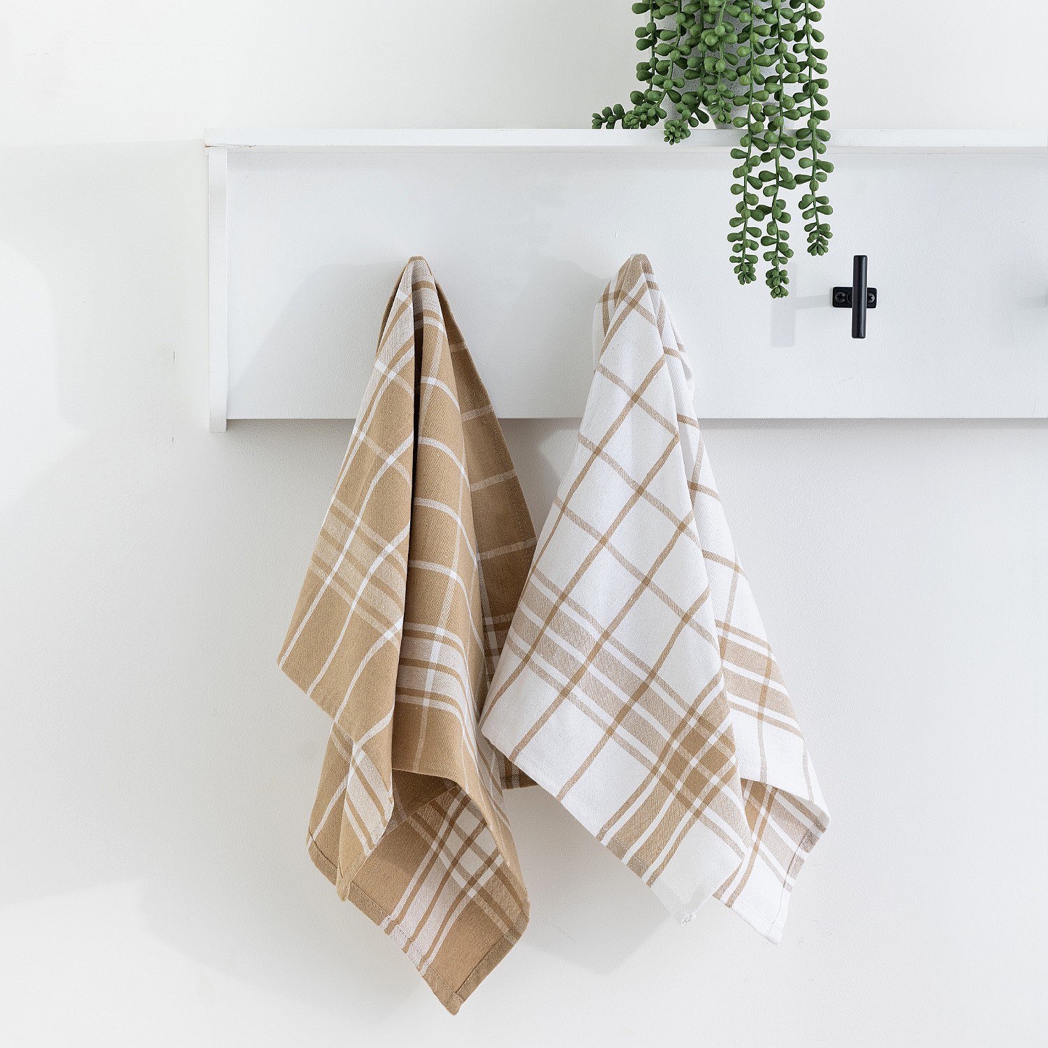 Kitchen - Value Malini Tea Towel 2pk Sand