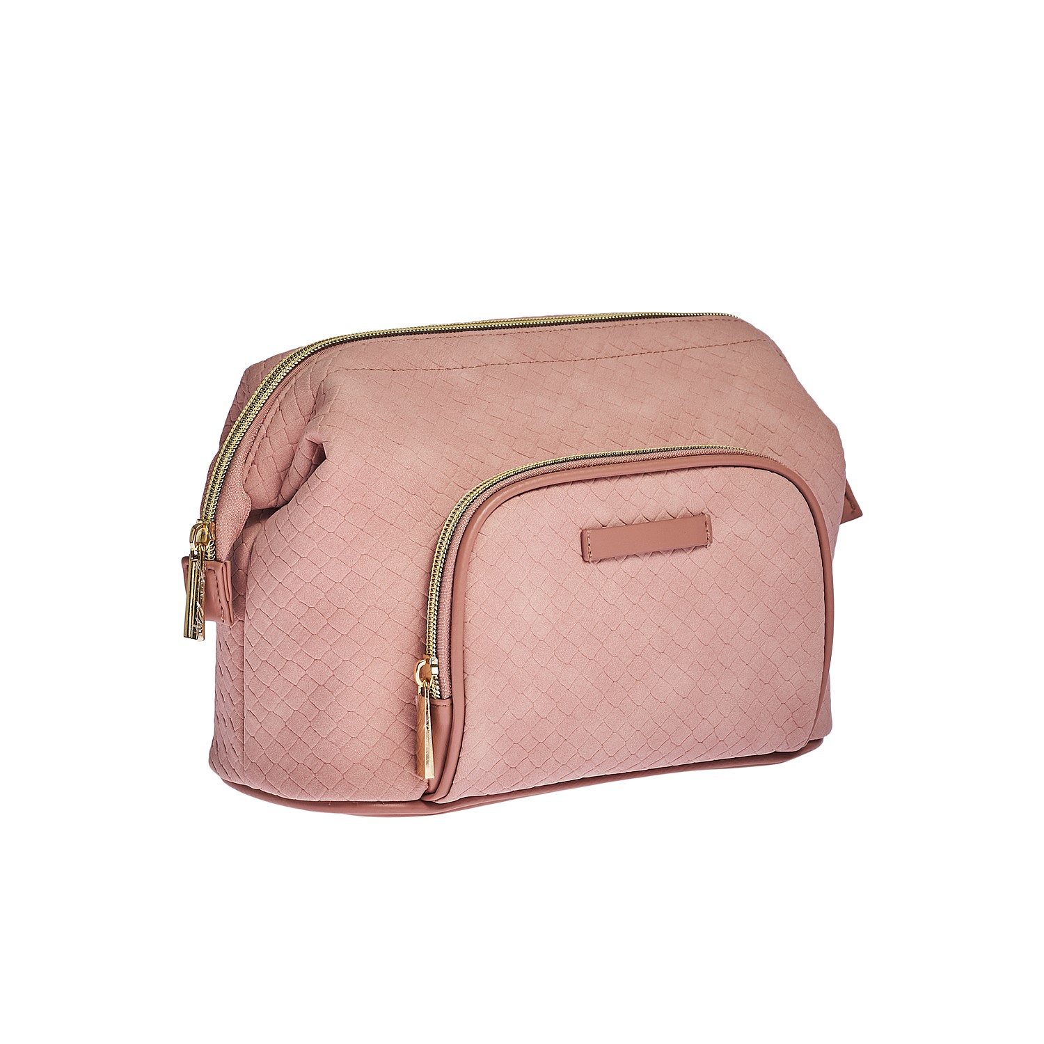 Grace & Gild - Grace & Gild Clara Front Pocket Cosmetic Bag