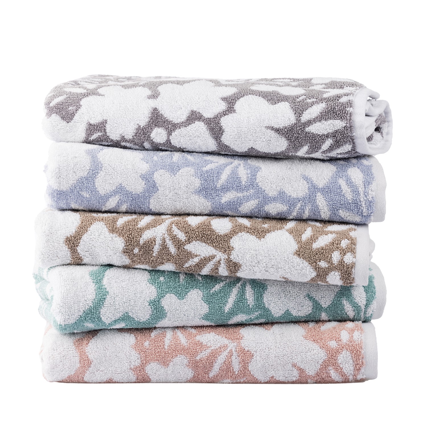 Gracious Living - Gracious Living Ashley Floral Bath Sheet