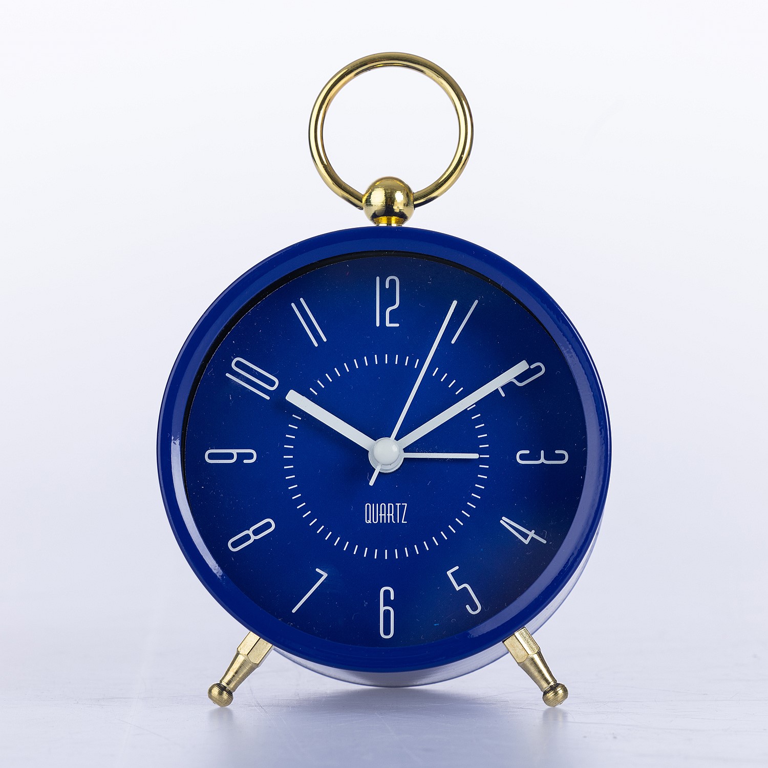 Home Co. - Home Co. Metal Table Alarm Clock