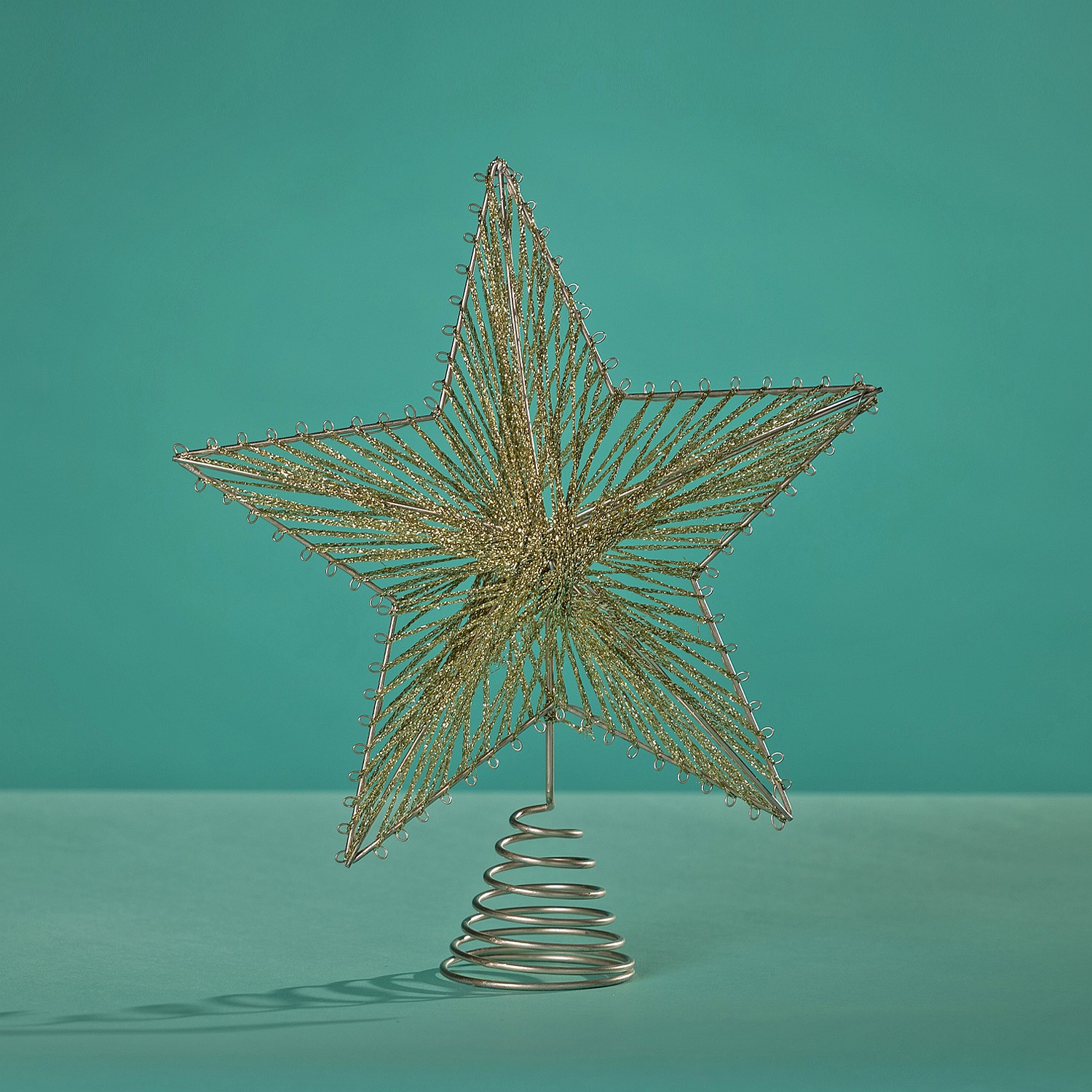 Christmas Wishes - Christmas Wishes Glitter Tree Topper H30cm