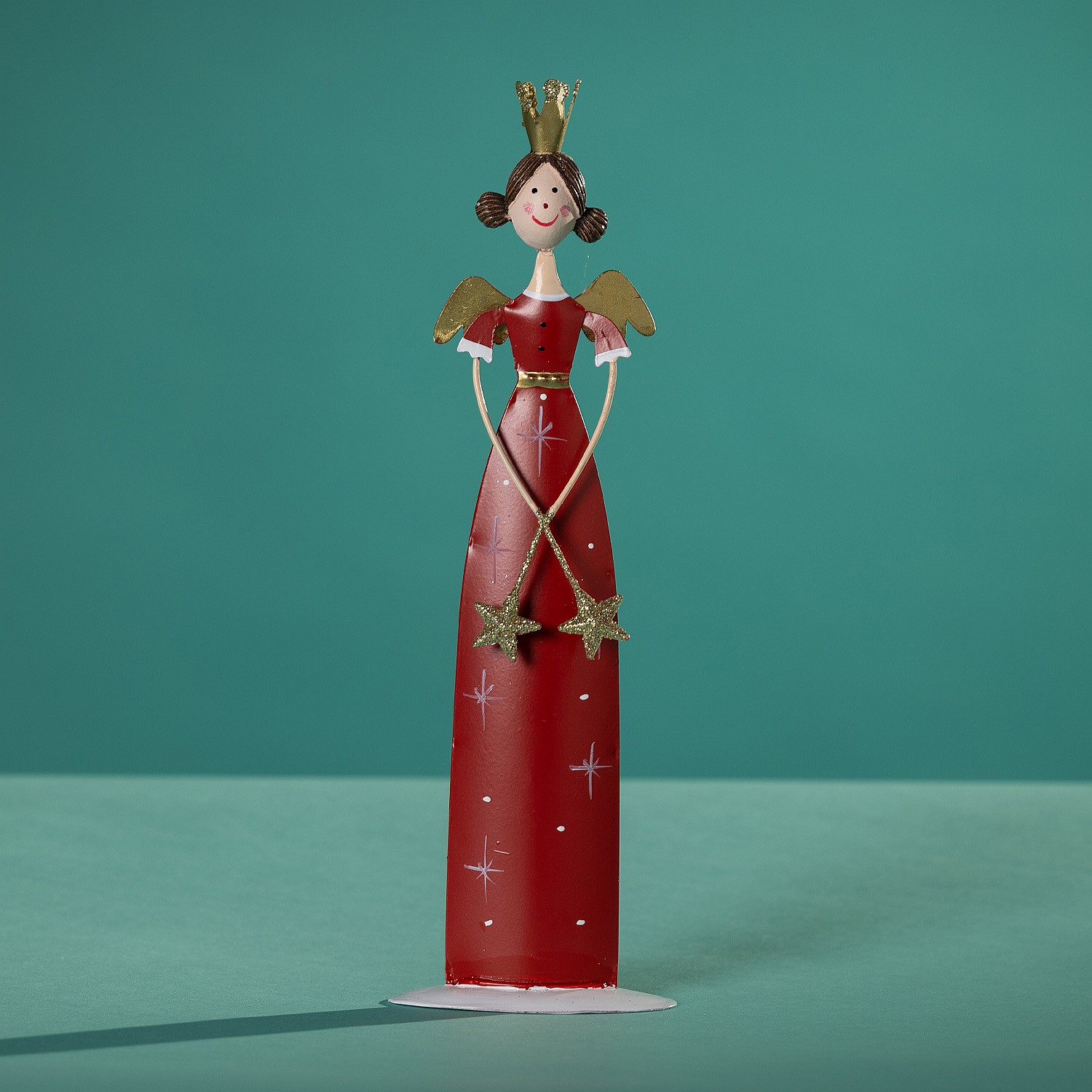 Christmas - Christmas Wishes Metal Standing Angel