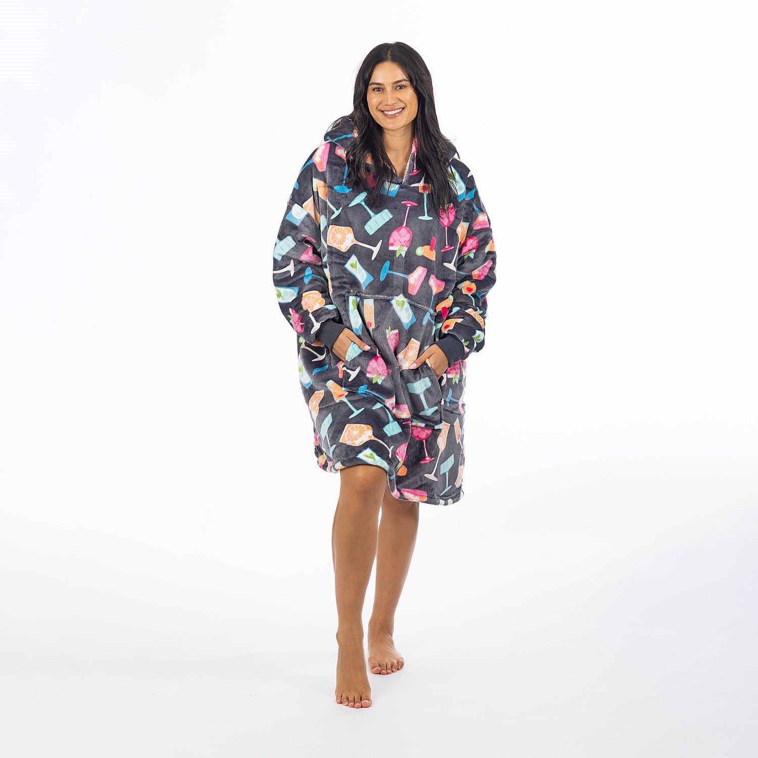 Pyjamas & Robes - Bambury Cocktail Time Hoodie