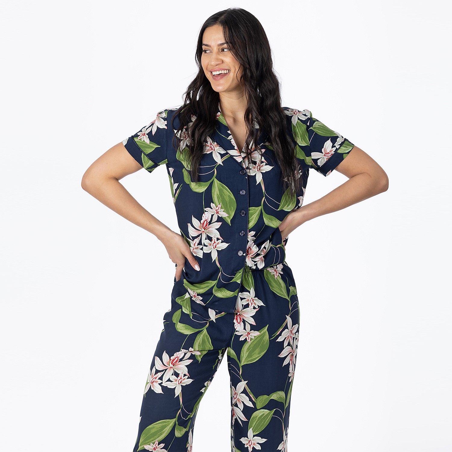 bb&b Sleep Tropical Viscose Pj Set