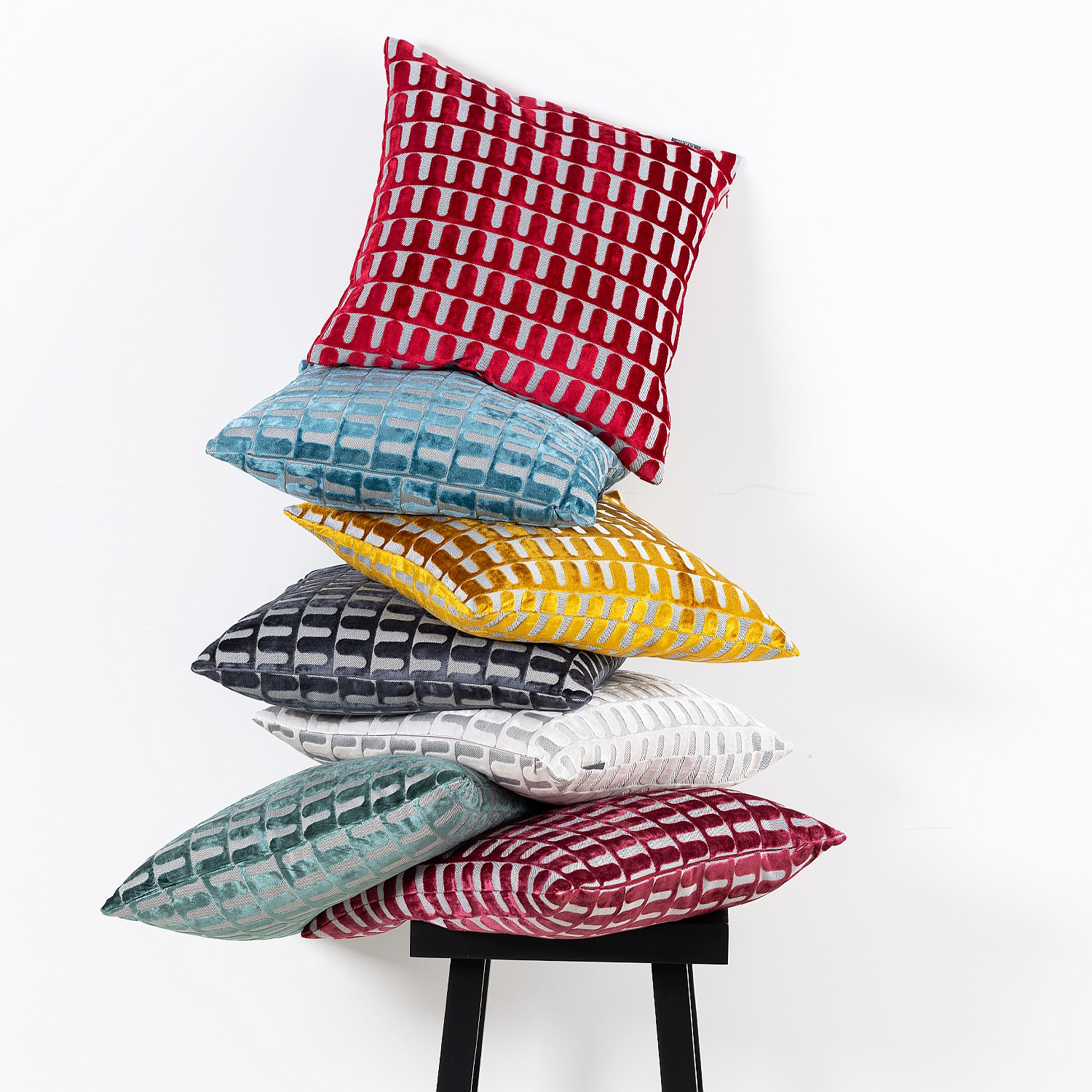 Cushions - Eden Kora Velvet Textured Cushion