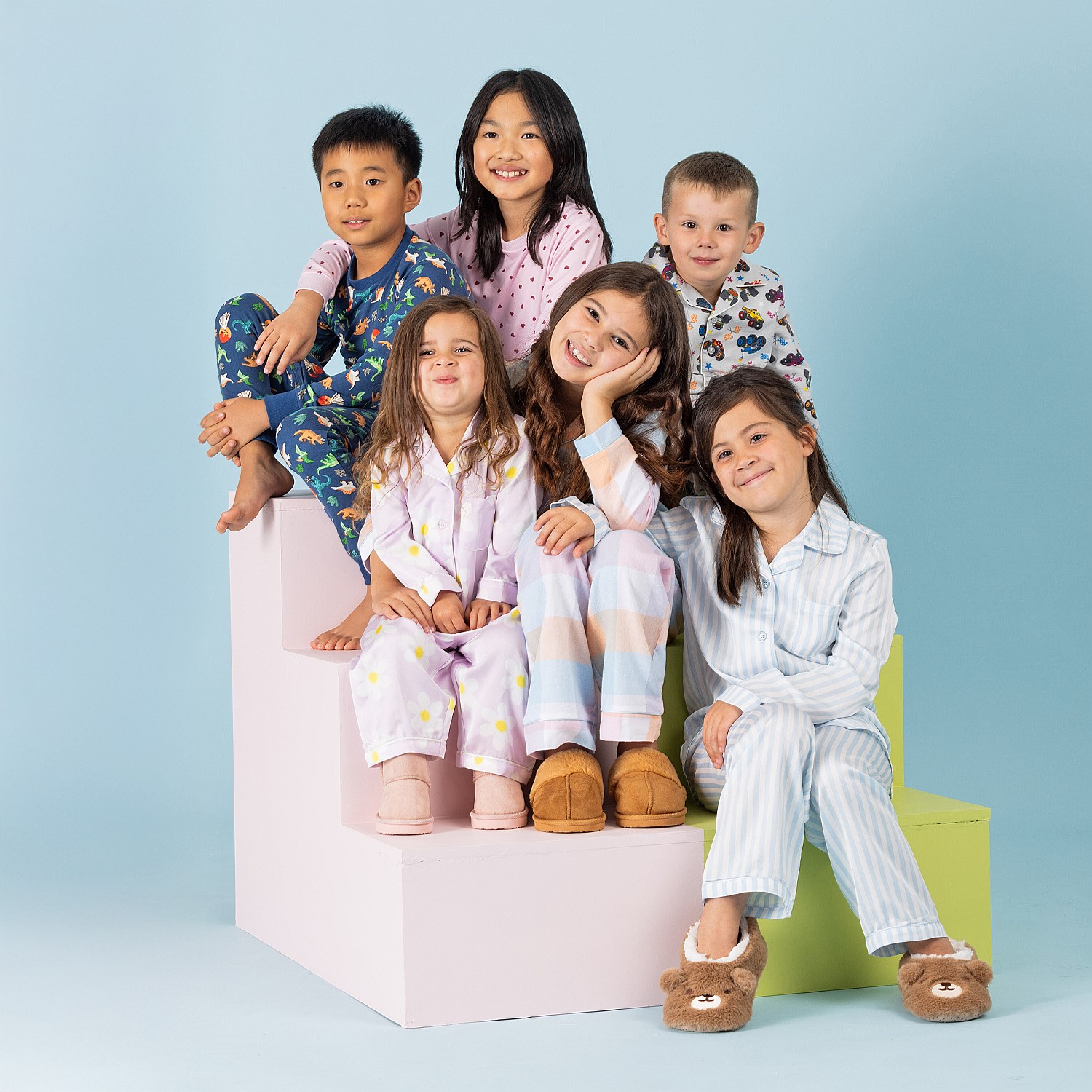 bb&b Kids - bb&b Sleep Kids Lazy Daisy Satin Pj Set
