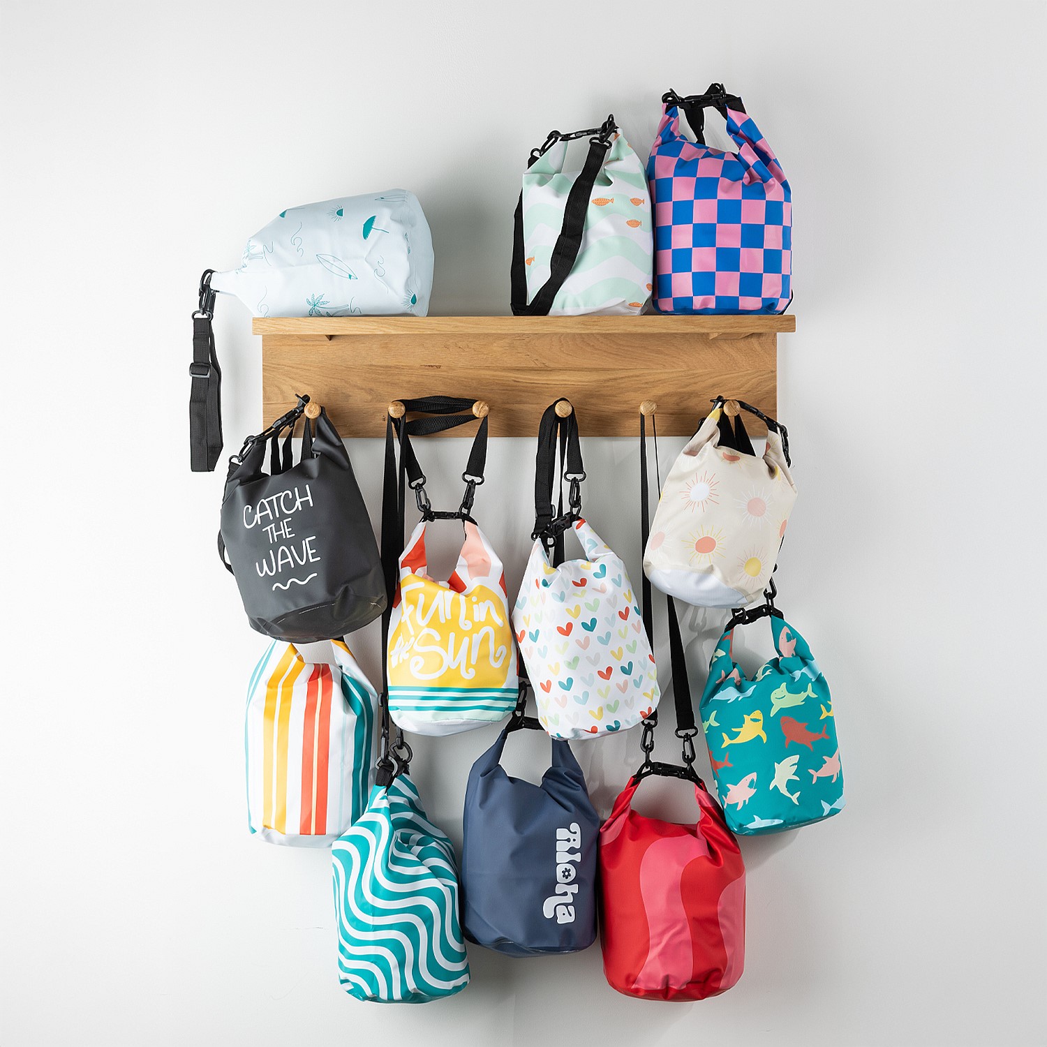 Seaside Supplies - Seaside Supplies Waterproof Beach Bag Palm 8L