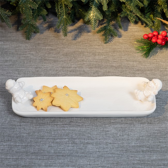 Kitchen - Christmas Wishes Festive Nibbles Plate