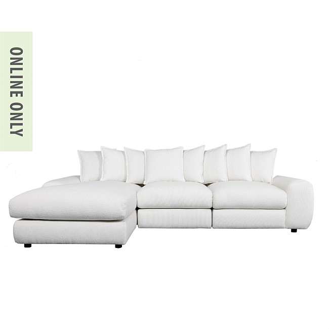 Furniture - Design Republique Norwich Left Hand Facing 3pc Modular Sofa