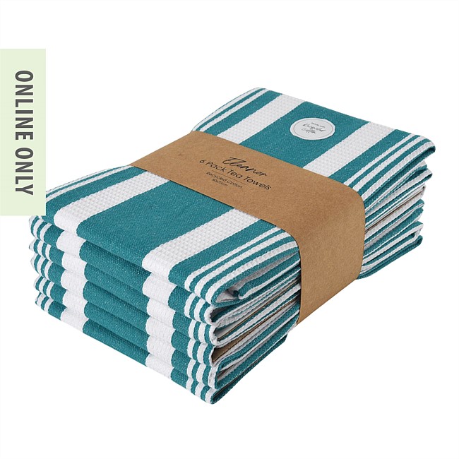 Kitchen - J. Elliot Eleanor 6 Pack Tea Towels