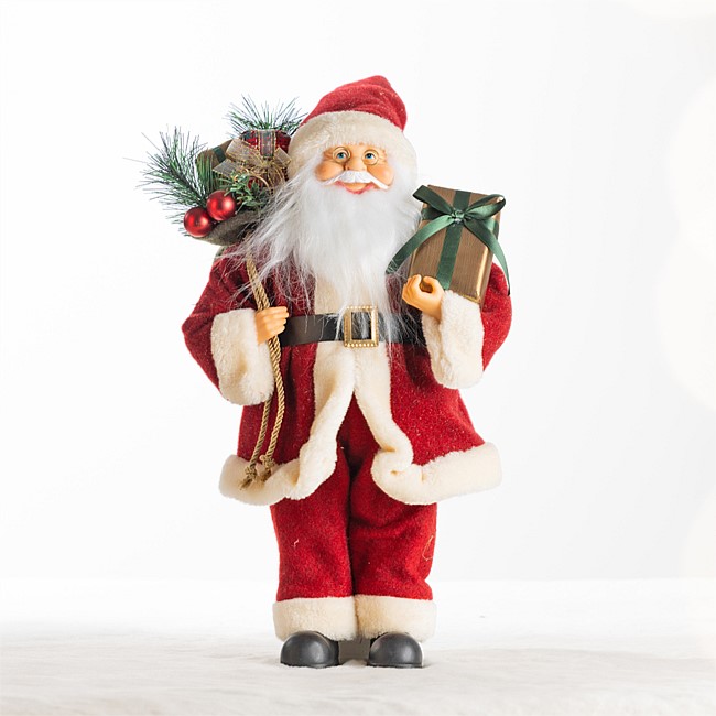 Christmas - Christmas Wishes Traditional Santa 45cm