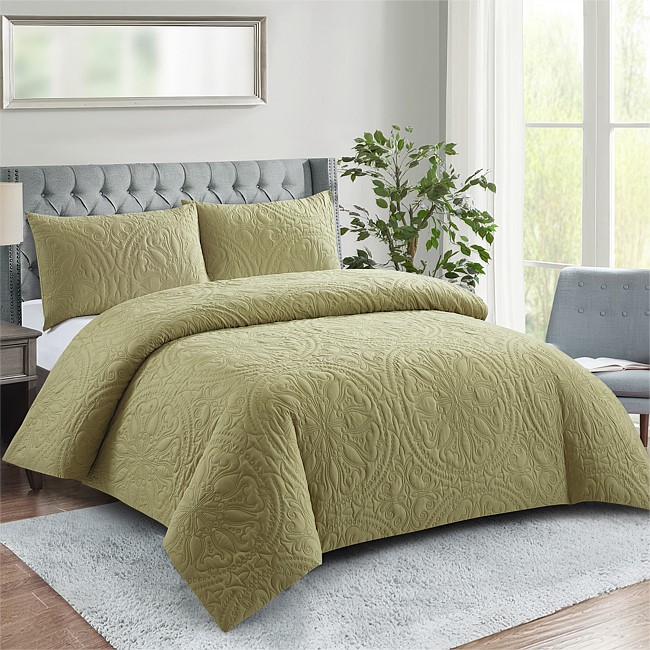 Solace - Solace Alia Embossed Duvet Cover Set