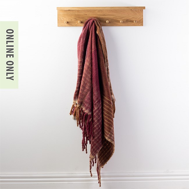 Throws - Amparo Eve Faux Mohair Multi Coloured Throw
