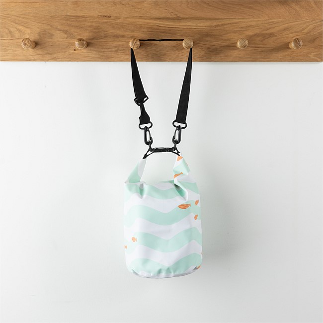 Seaside Supplies - Seaside Supplies Waterproof Beach Bag Fish 5.8L