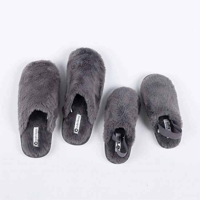 Shop Slippers & Bedsocks | Bed Bath & Beyond NZ - bb&b Kids Fluffy Slippers