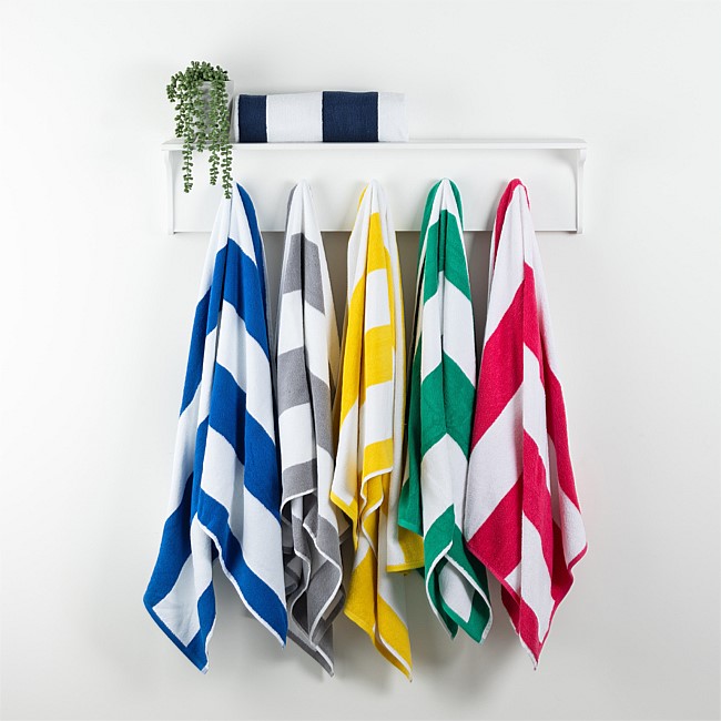 Beach Towels - Seaside Supplies Cabana Stripe Summer Towel