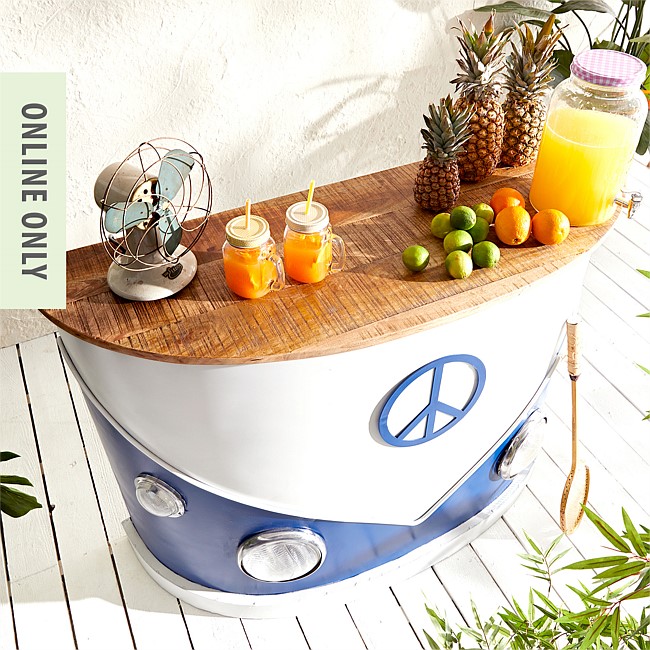 Furniture - Design Republique Novelty Kombi Van Bar