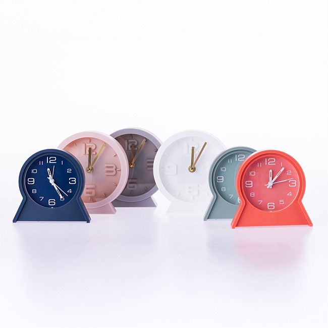 Clocks - Home Co. Lara Table Clock Pink